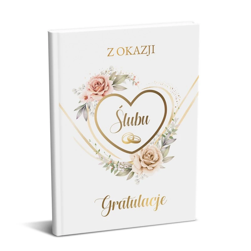 Ksiazeczka na Slub – “Z okazji Slubu. Gratulacje” - Pol-Ana
